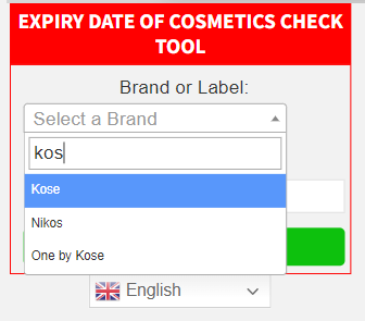 Check Cosmetic Expiry Date Tool – Batch Code checker – Cosmetic calculator – Check Batch Code of ...